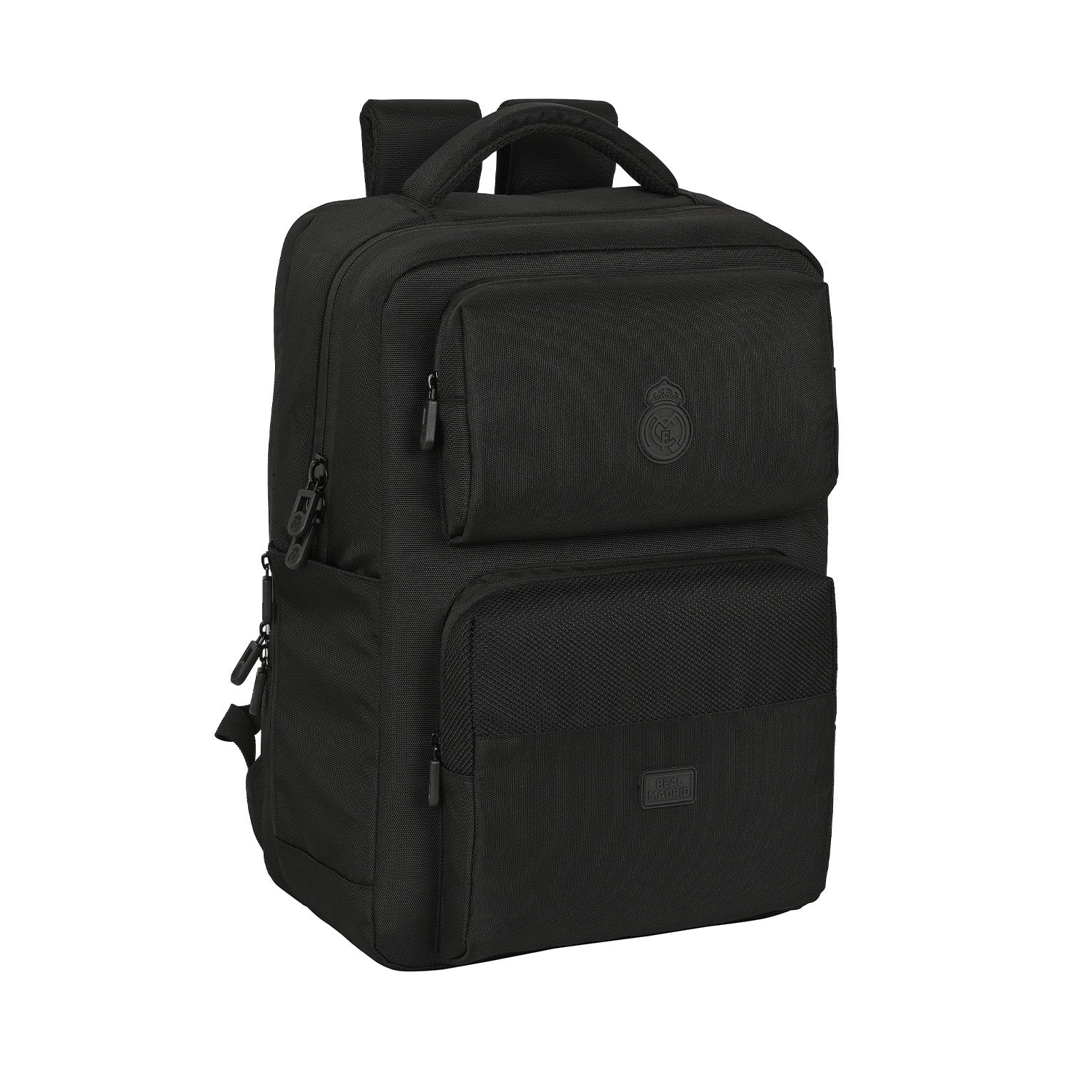 Premium Double Laptop Backpack Black – Real Madrid Europe Store