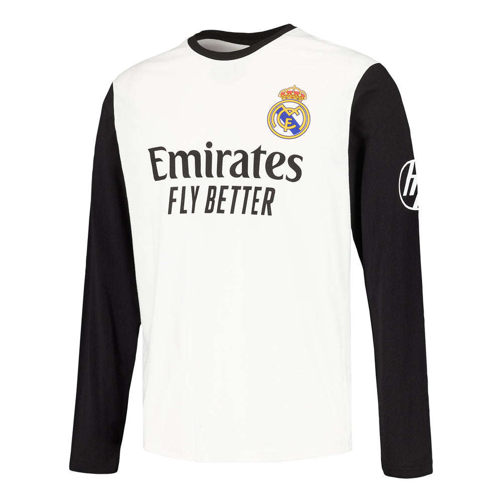 White/Black Cotton Pajamas – Official Real Madrid Store