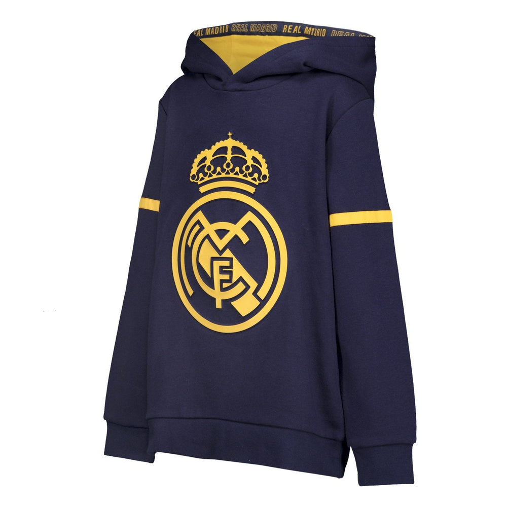 Sudadera Capucha Niños Kids on Tour Real Madrid Escudo en Relieve – La ...