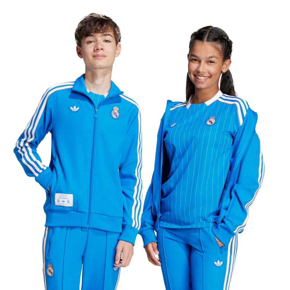 Kids adidas Originals Terrace Icons Track Top 25/26 Blue – The Official ...