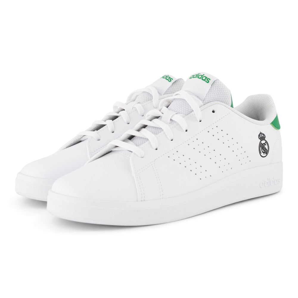 adidas Kids Advantage 2.0 Shoes White/Green – The Official Real Madrid ...