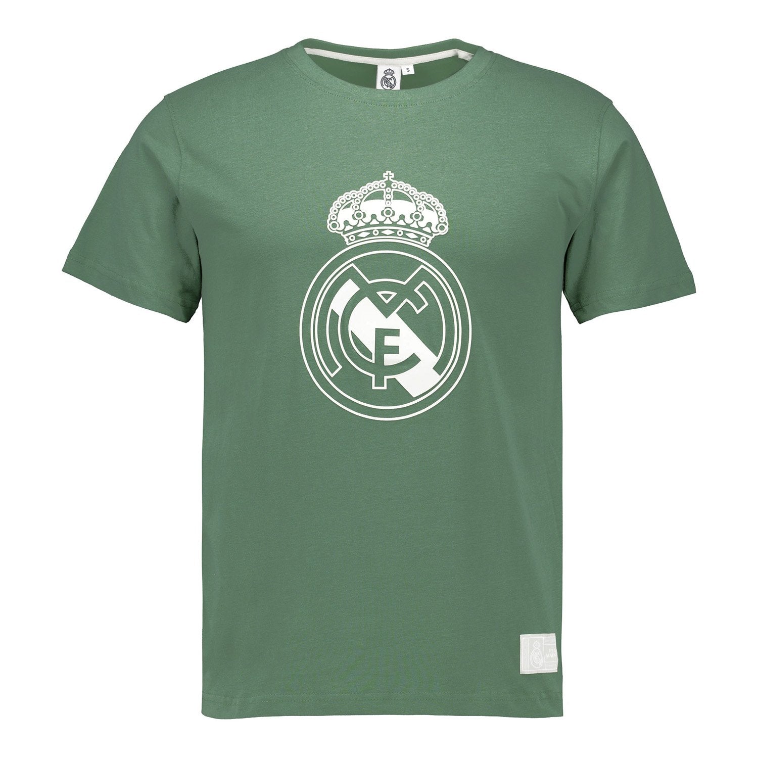 Mens Color Crest T-Shirt Dark Green Real Madrid – Official Real Madrid ...